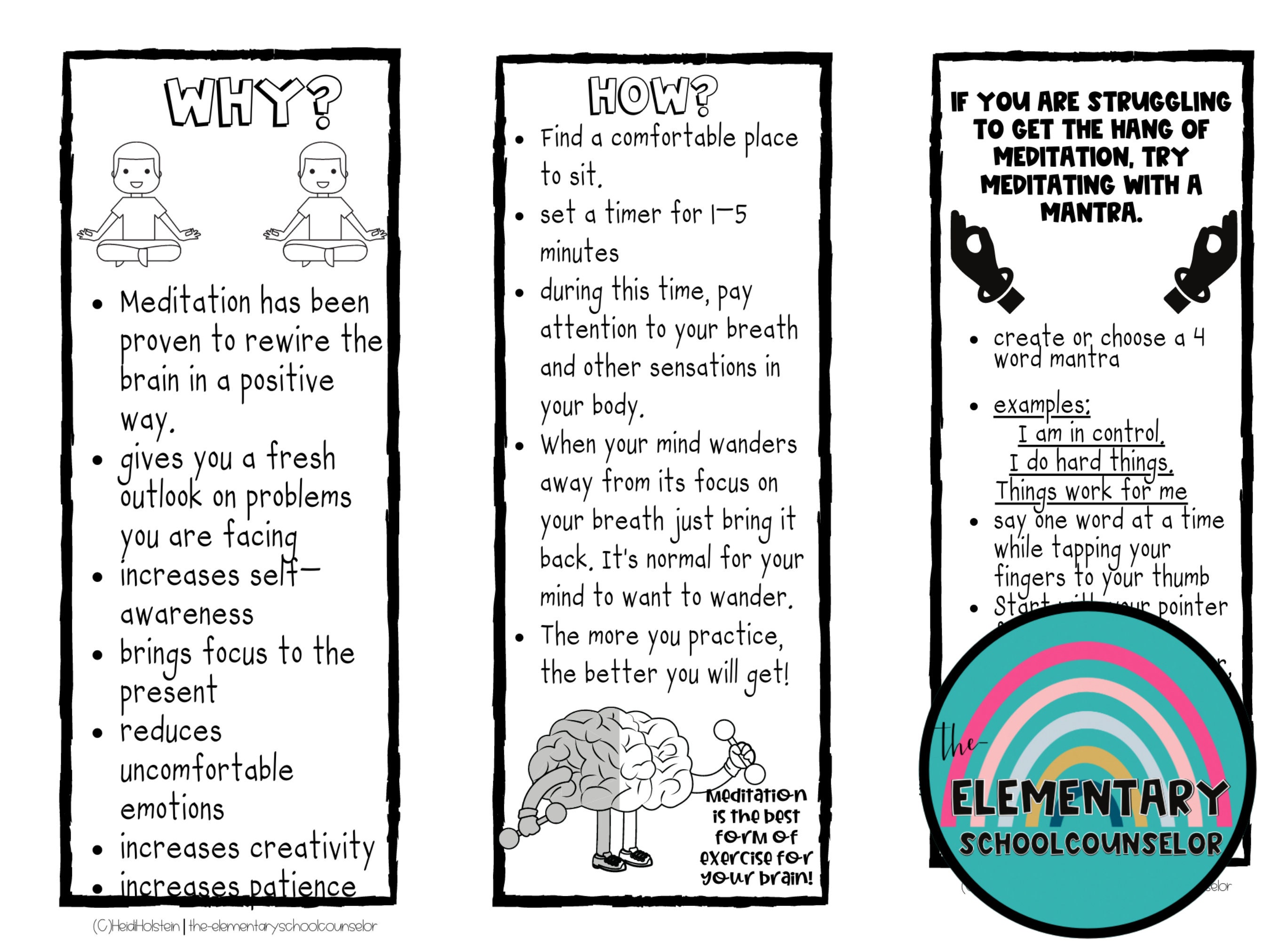 Coping Skills Worksheets Counselor Aides Social Worker Helps Coping ...