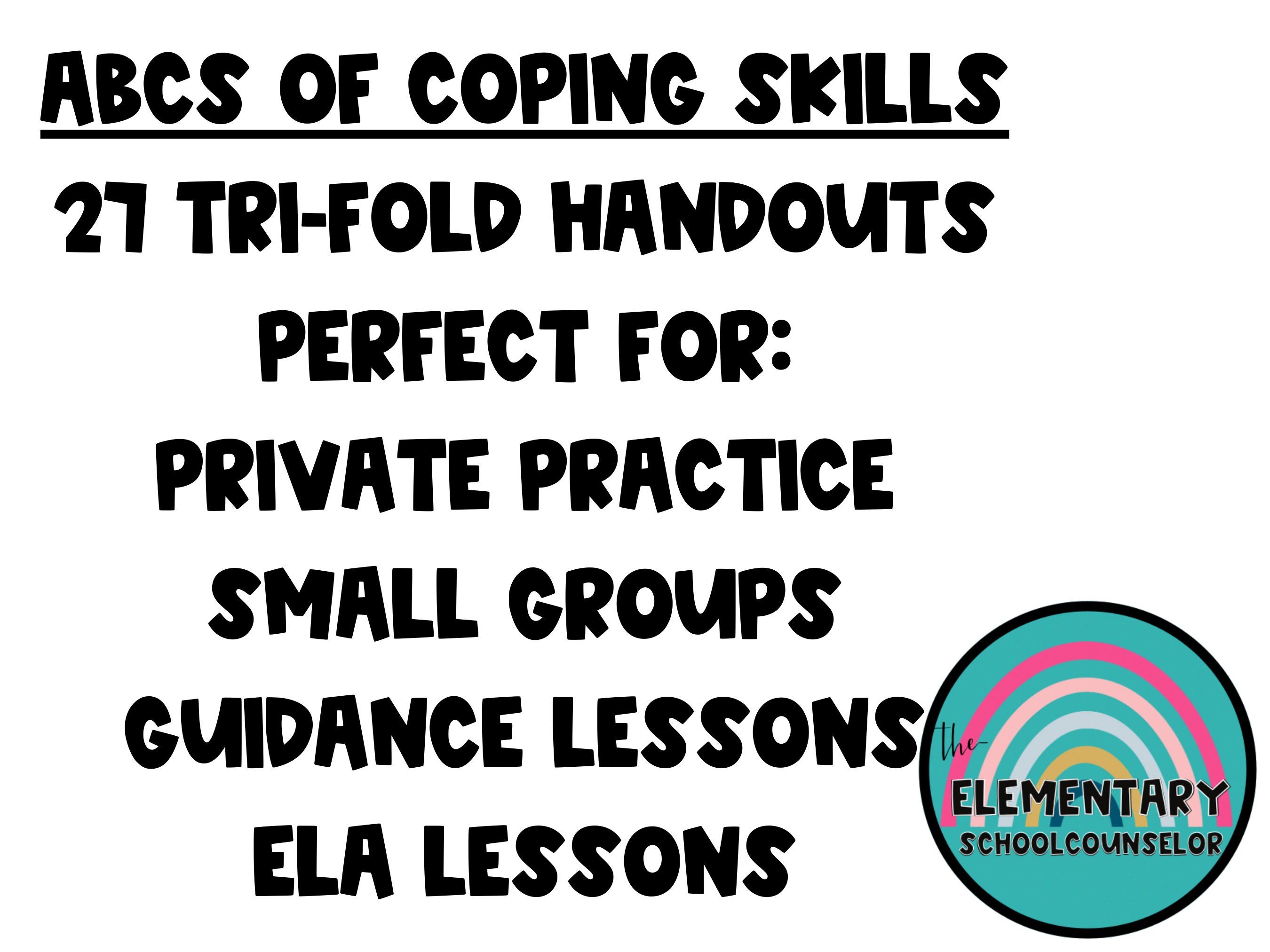 Coping Skills Worksheets Counselor Aides Social Worker Helps Coping ...