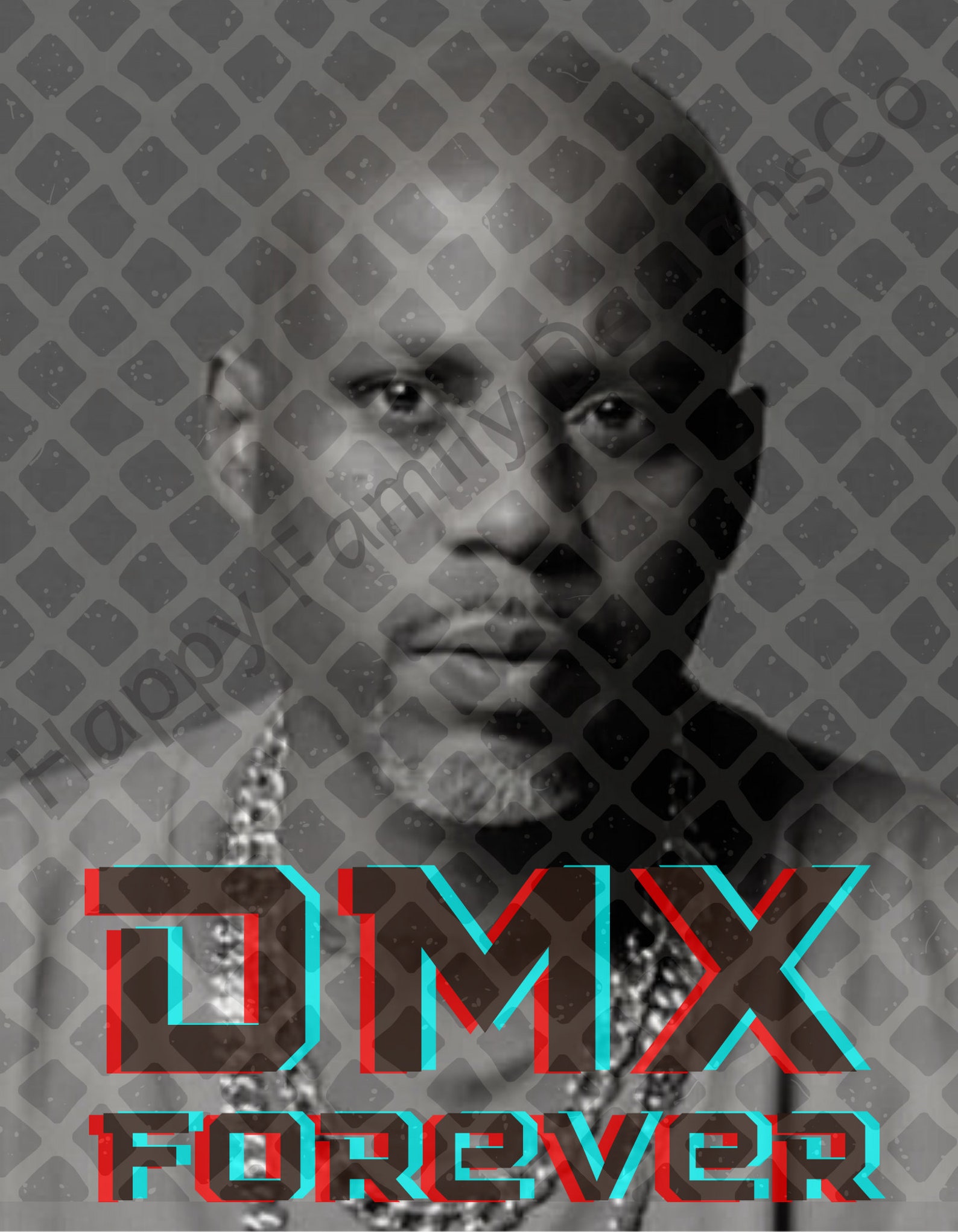 Dmx png for tshirt monochrome Hip Hop Rap Legend 90s | Etsy