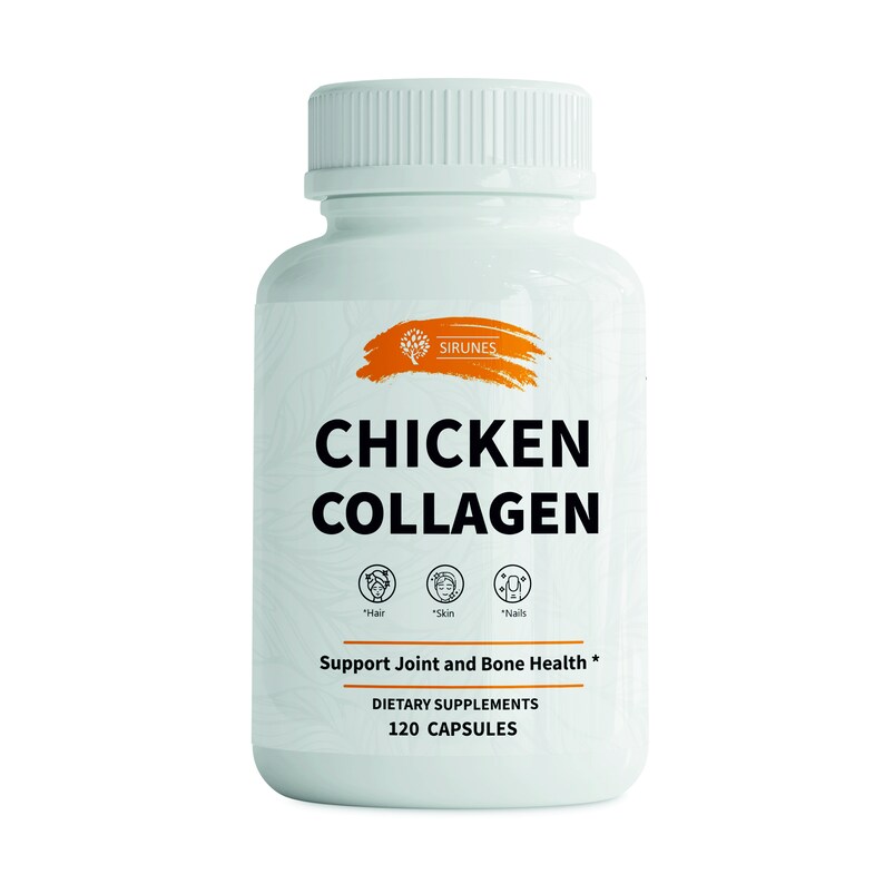 Chicken Collagen Capsules - Type II Collagen Nutritional Supplement for ...