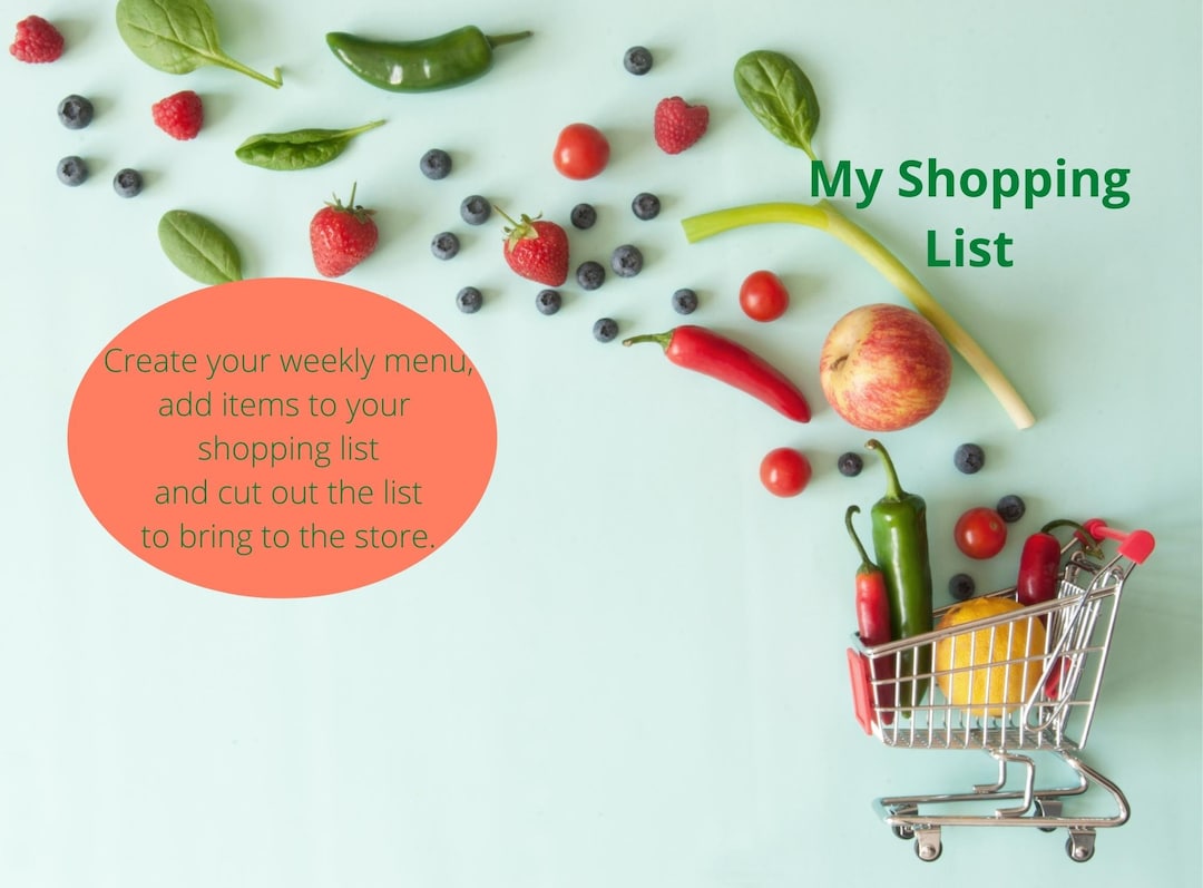 My Shopping List - Etsy