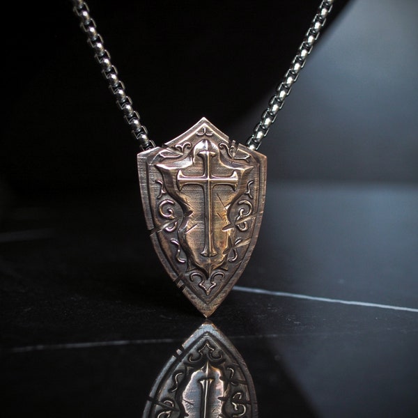 Cross Shield - Etsy
