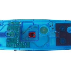 1990s Vintage Transparent Clear Blue Landline Telephone - Etsy