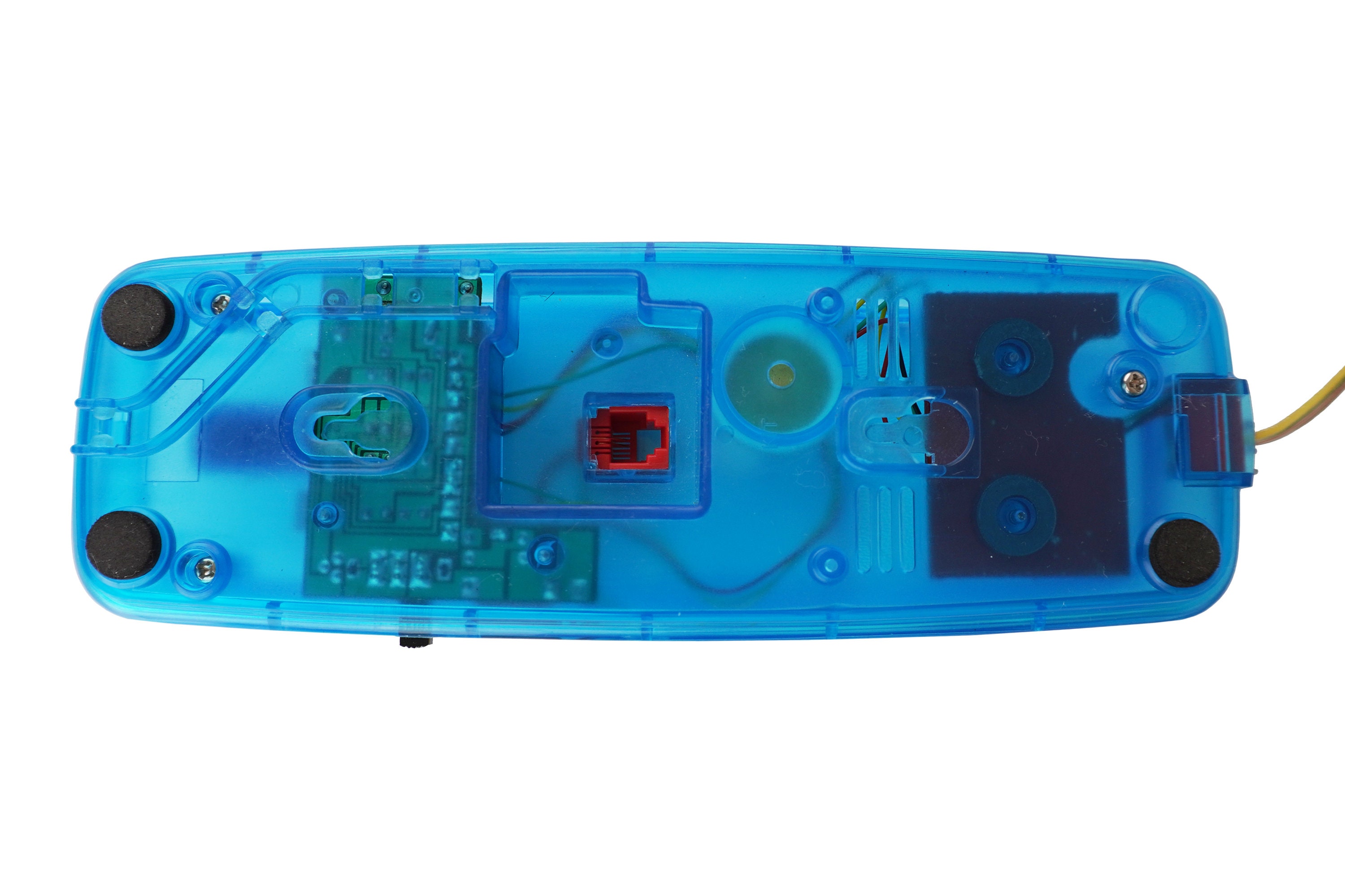 1990s Vintage Transparent Clear Blue Landline Telephone - Etsy