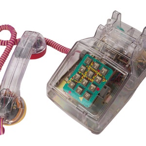 Clear Multi-colored 1980's ITT "fun Phone" Desktop Telephone (RARE) - Etsy