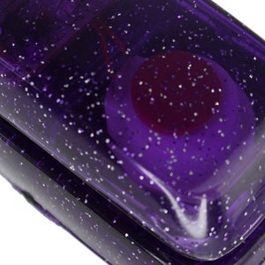 Rare 1990s Vintage Transparent Purple Glitter Limited | Etsy