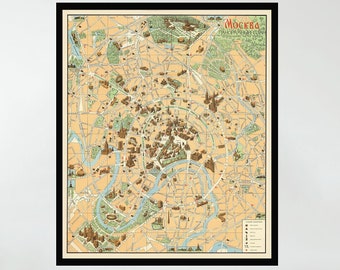 Mockba Poster - Etsy