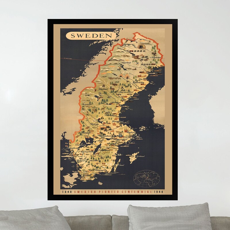 Sweden Poster - Etsy