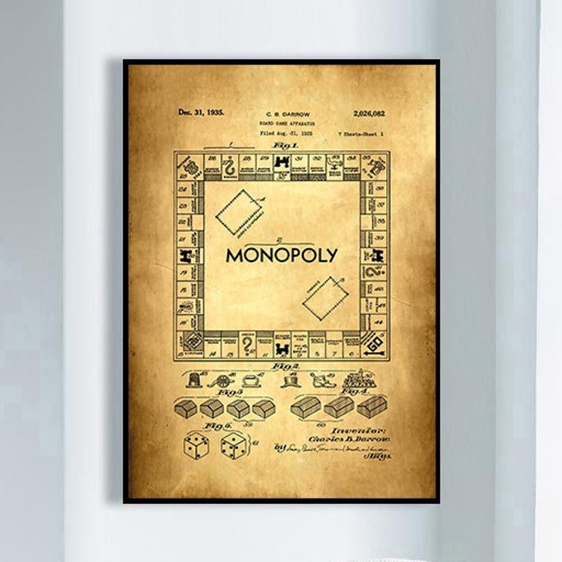 Framed Game Board - Etsy