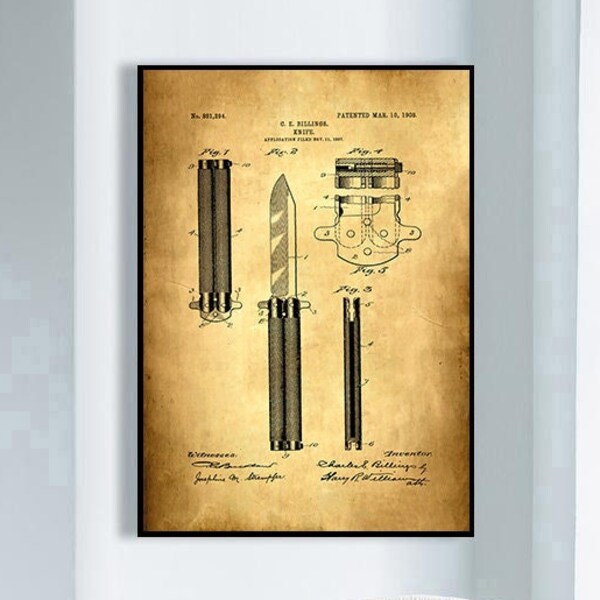 Patent Poster - Etsy