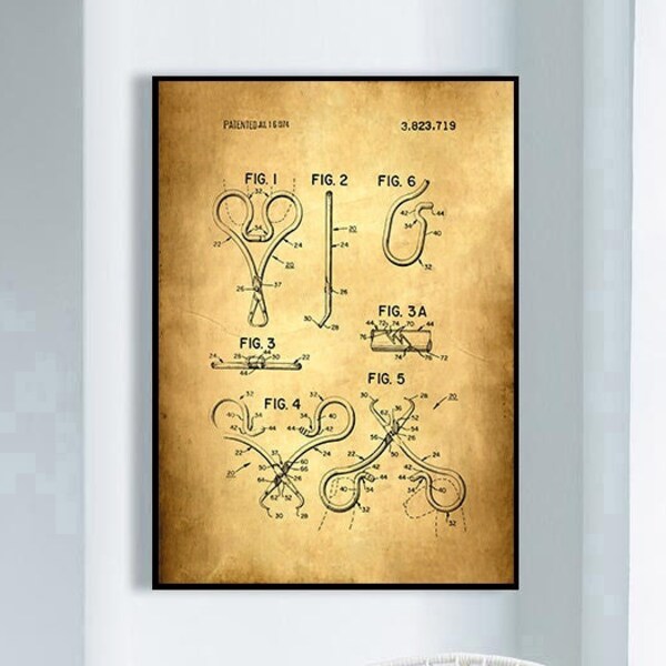 Surgical Instrument Poster - Etsy