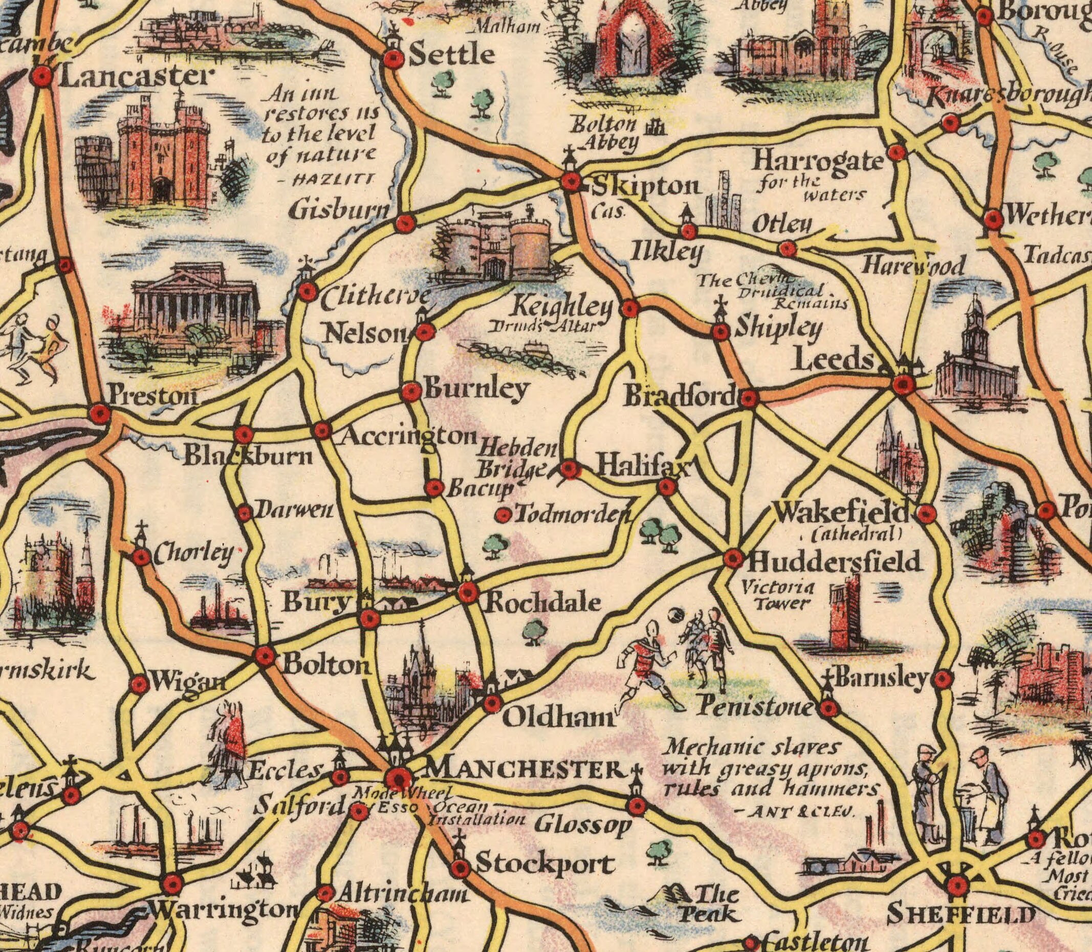 Old Map of United Kingdom Vintage Map Postervintage - Etsy