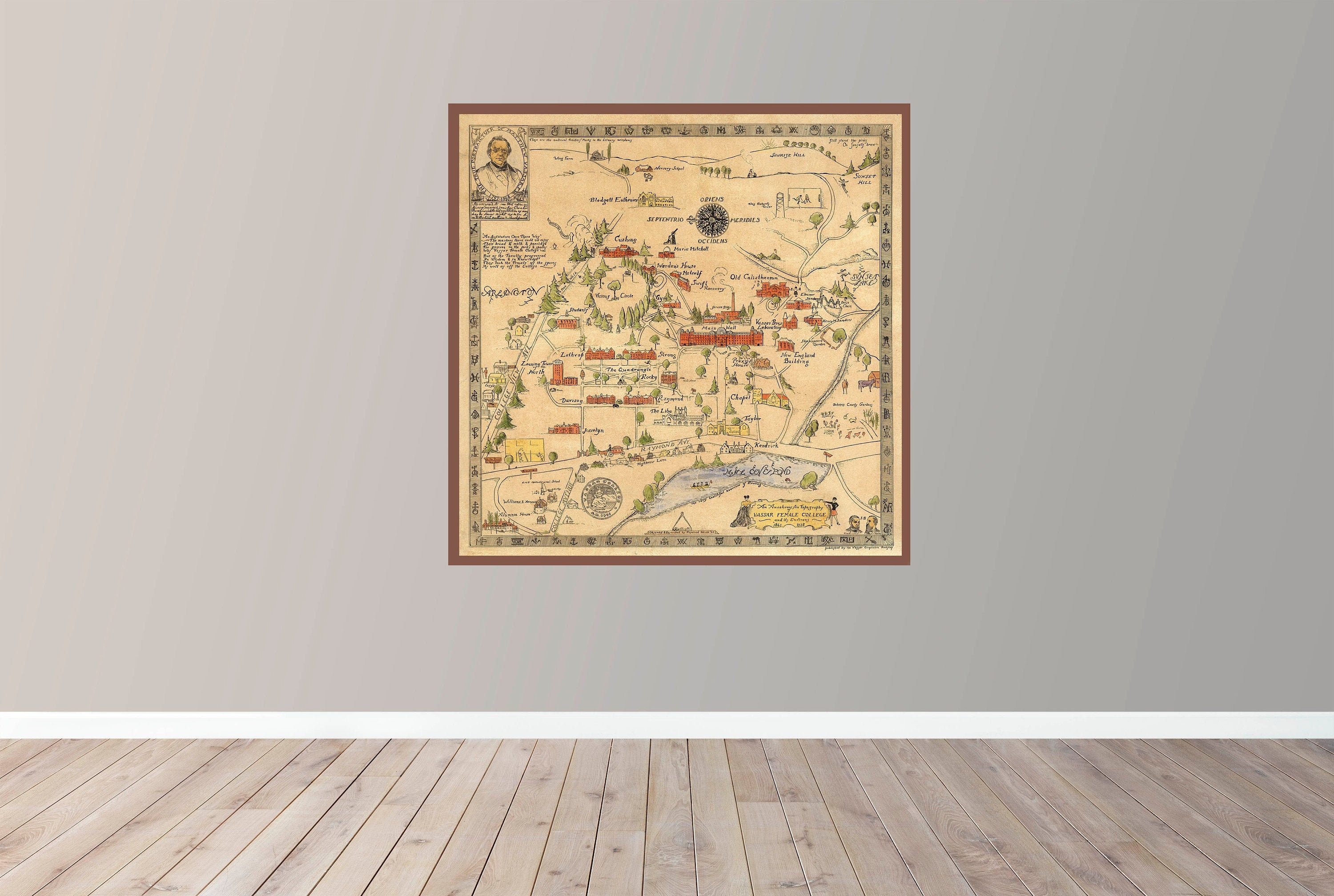 Vassar College Campus Map