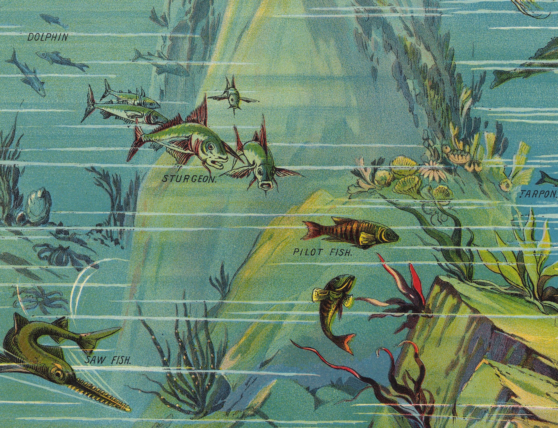 Old Map Poster, Vintage Pictorial Map Poster, Vintage Map Art,poster ...