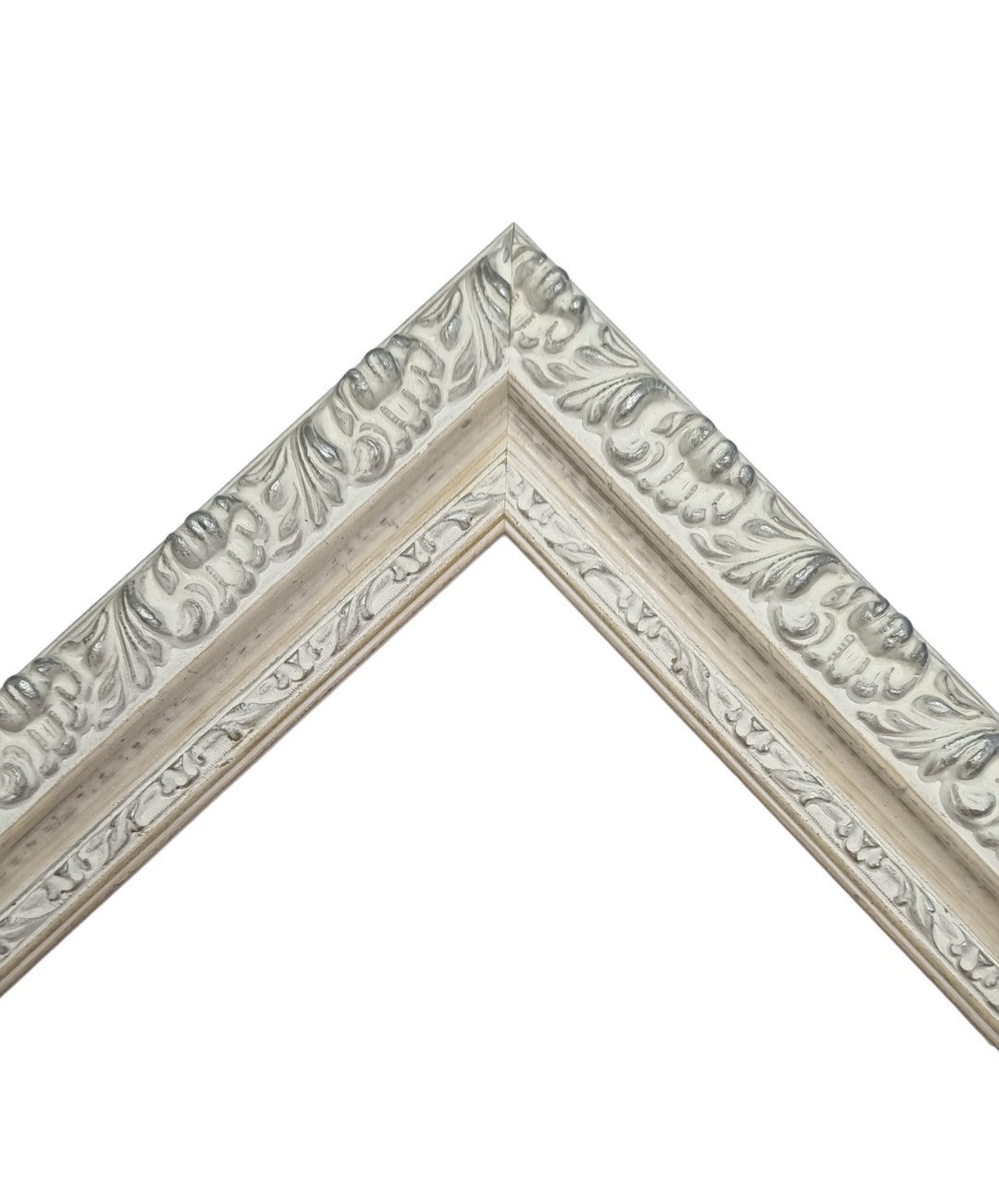 Wooden Photo Frame, Vintage White Frame, Wooden Picture Frames, 1.8 ...