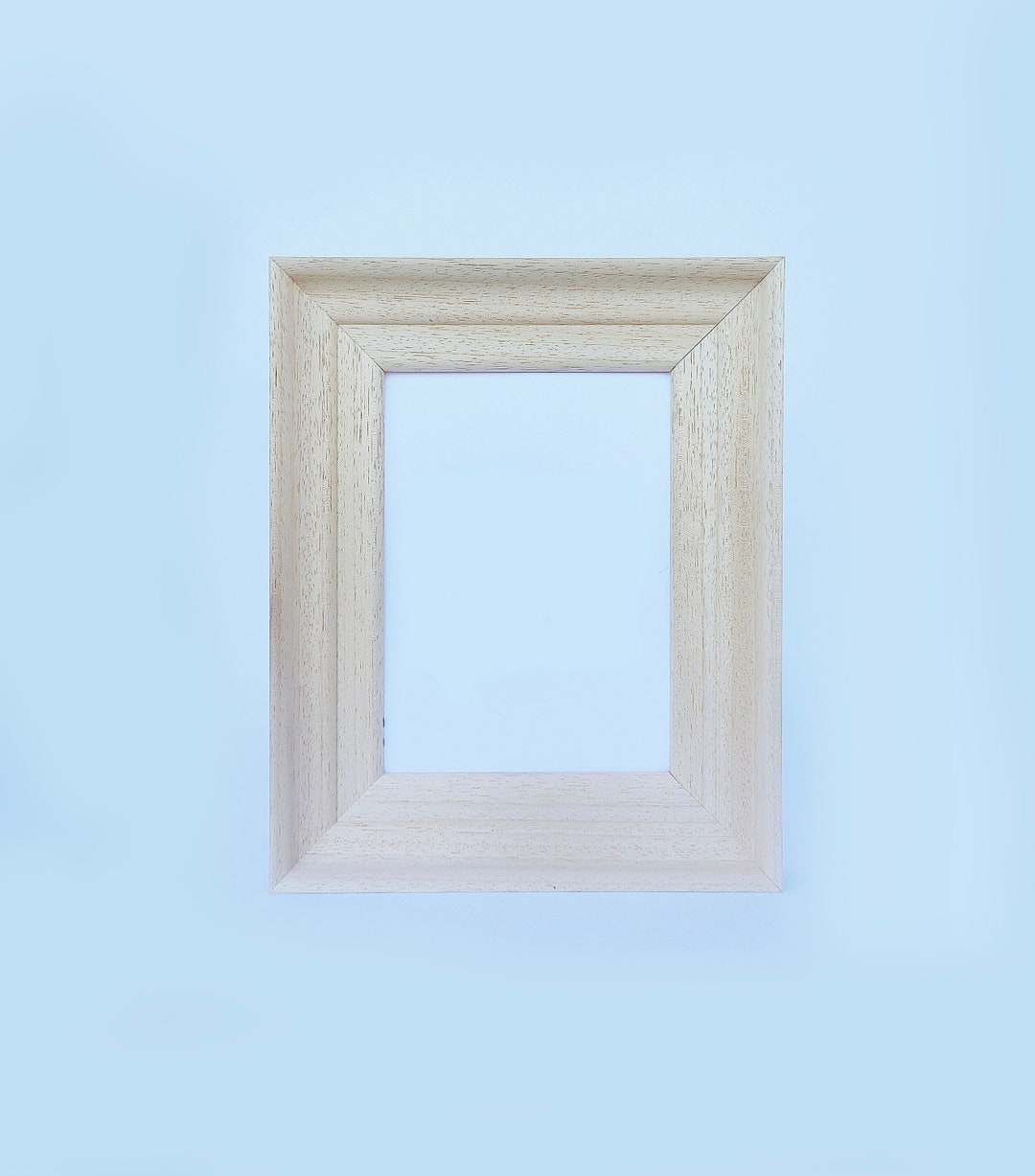 Handmade Wooden Photo Frame,modern Unfinished Wood Picture Frames, 1,77 ...