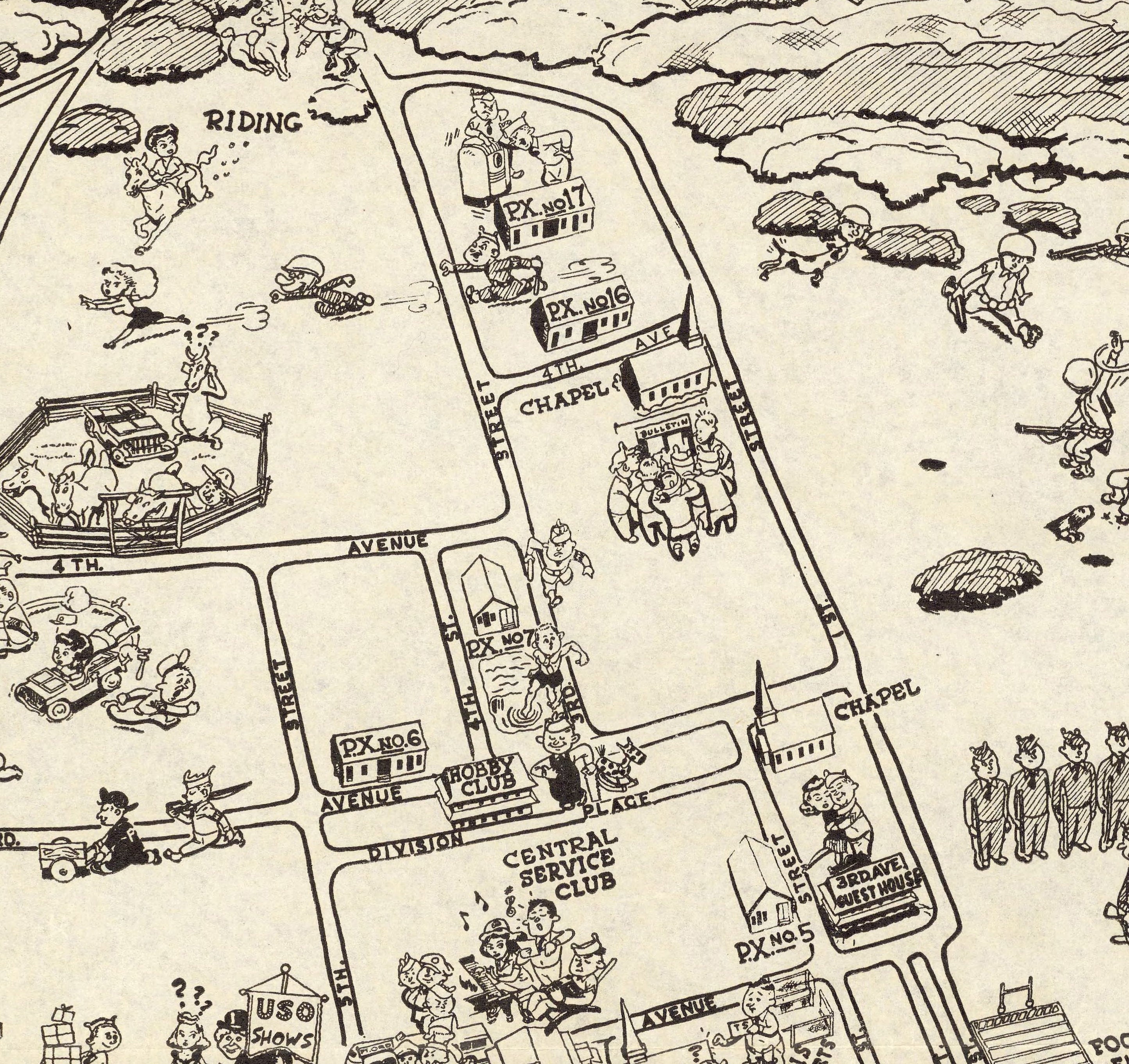 Old Map of Fort Ord, Old Map of Monterey Bay, Vintage Pictorial Map ...