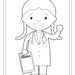 Professions Coloring Book Pages for Kids of 80 Different Professions ...
