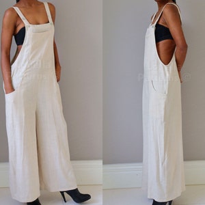 DIY Jumpsuit Sewing Pattern XS-XXL Dungaree Pant Pattern Beginner ...