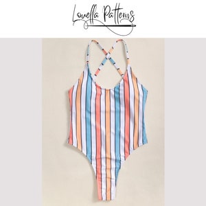 One Piece Swimsuit Swimsuit Pattern Pdf Sewing Pattern - Etsy