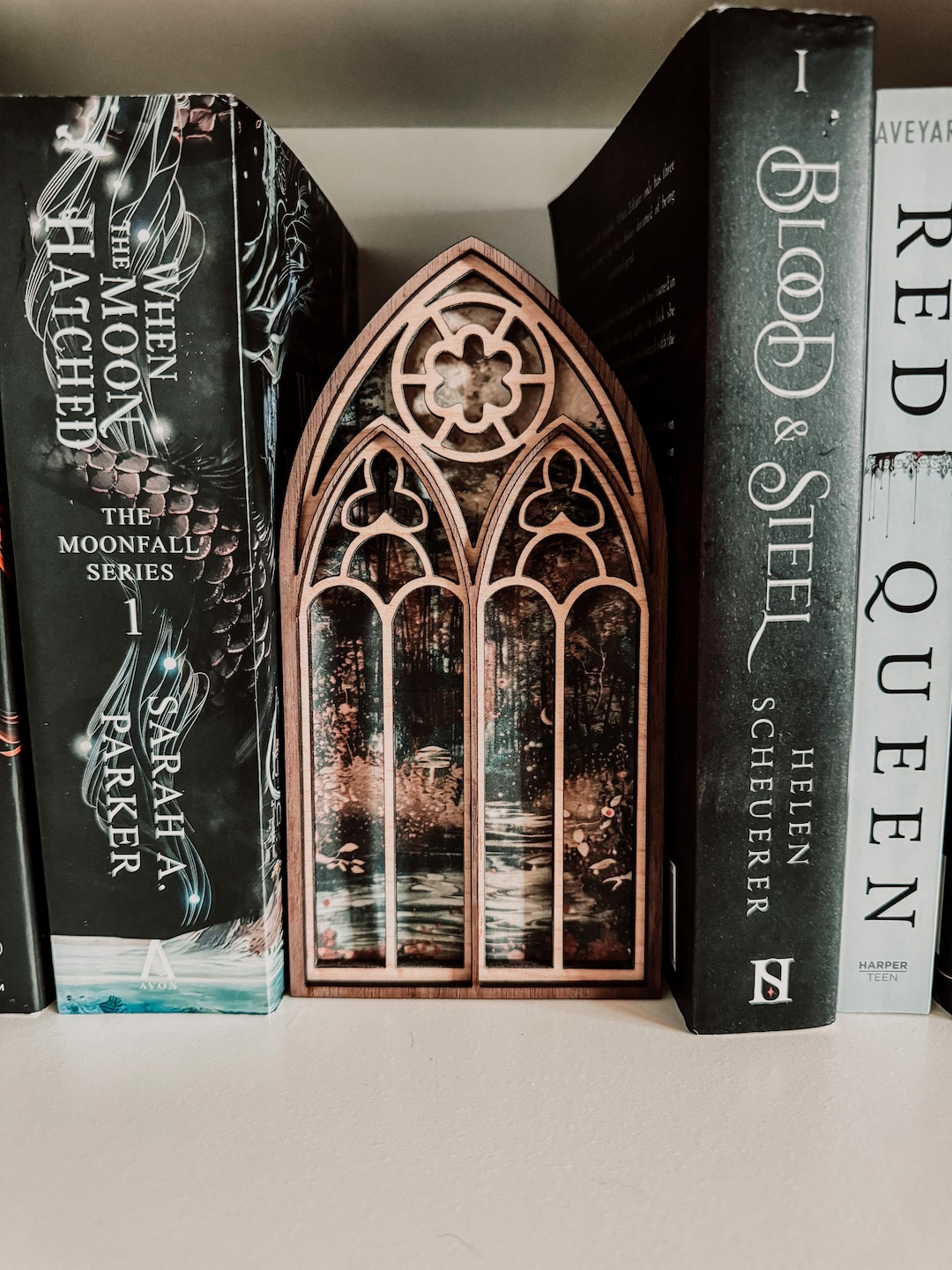 Gothetic Fantasy Window | Fantasy Bookish Gifts | Book Shelf ...