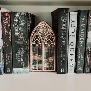 Gothetic Fantasy Window | Fantasy Bookish Gifts | Book Shelf ...