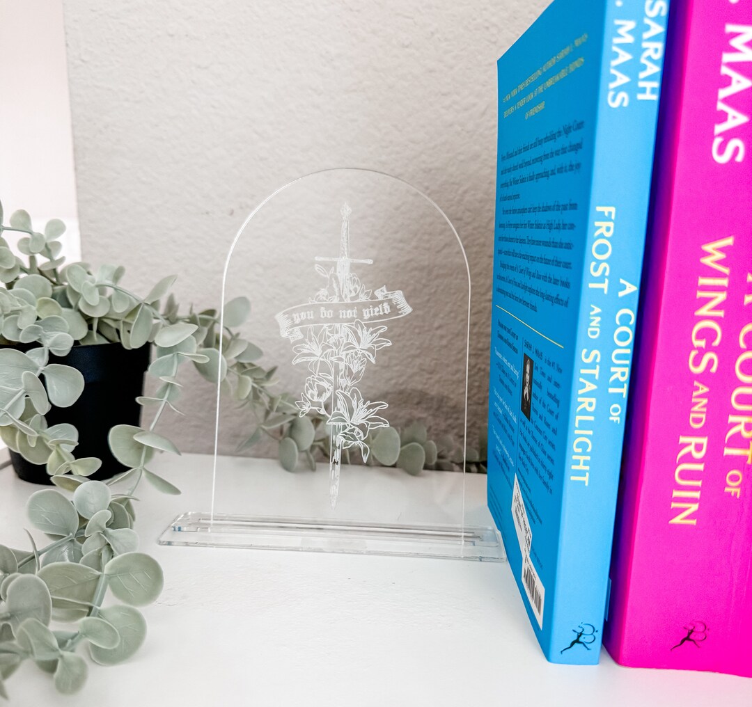 ACOTAR Book Shelf Sign Acrylic ACOTAR Sign Book Shelf Decor - Etsy