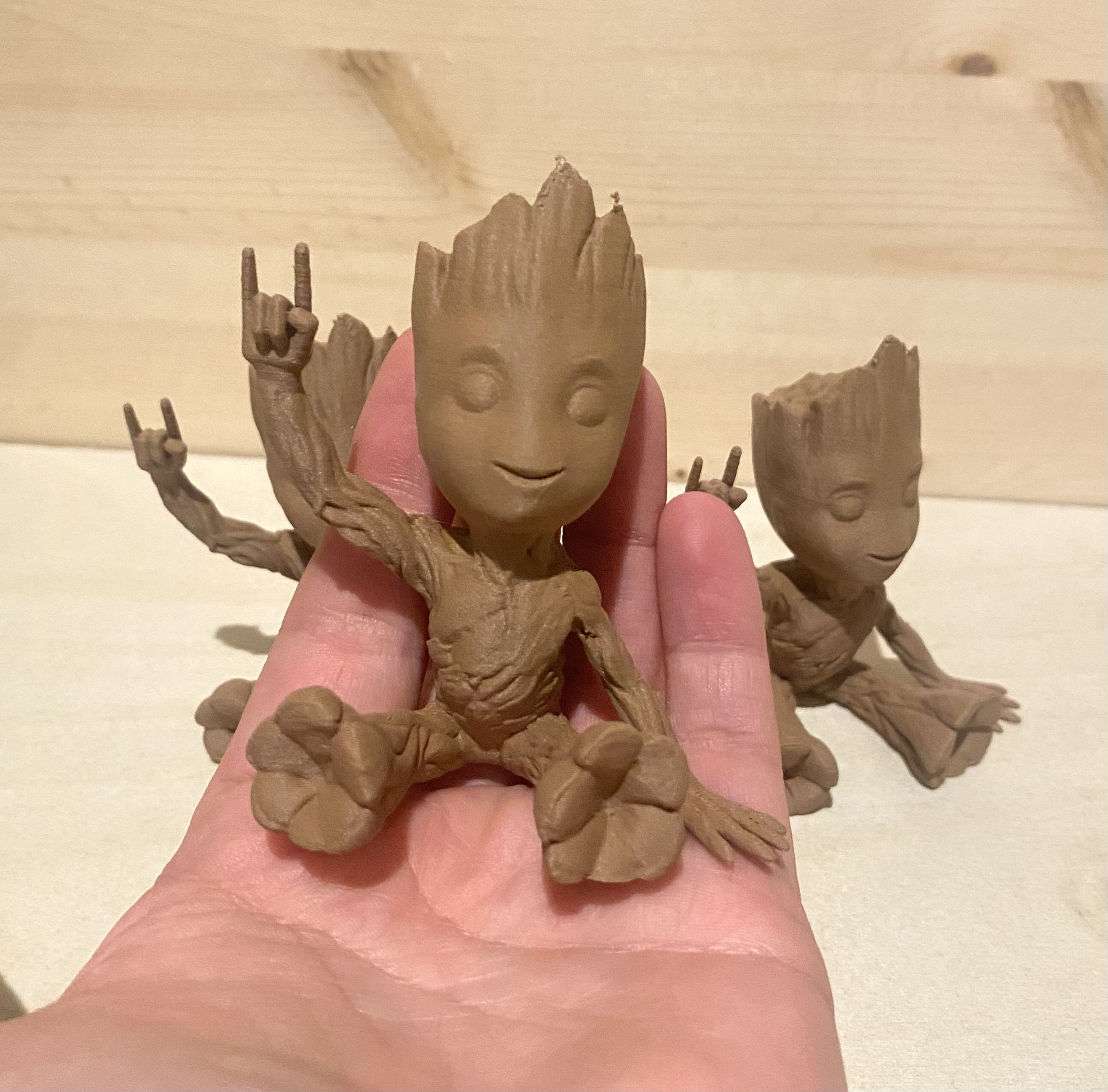 3D Printed Baby Groot Desk Pal 3d Printing Shop 3d Printing - Etsy