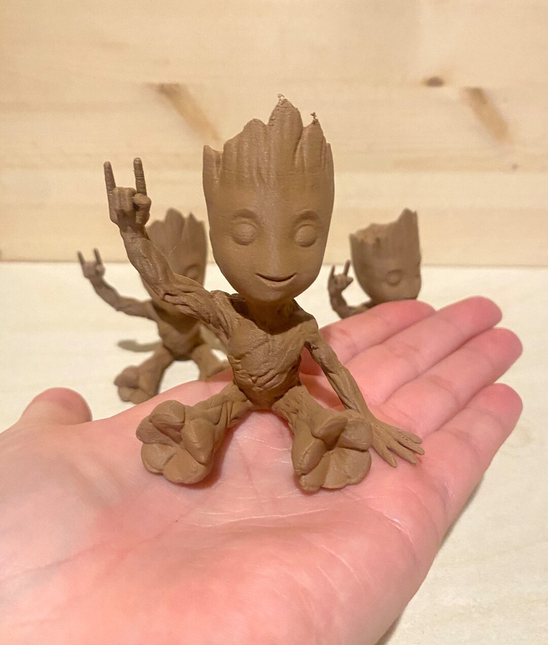 3D Printed Baby Groot Desk Pal 3d Printing Shop 3d Printing - Etsy
