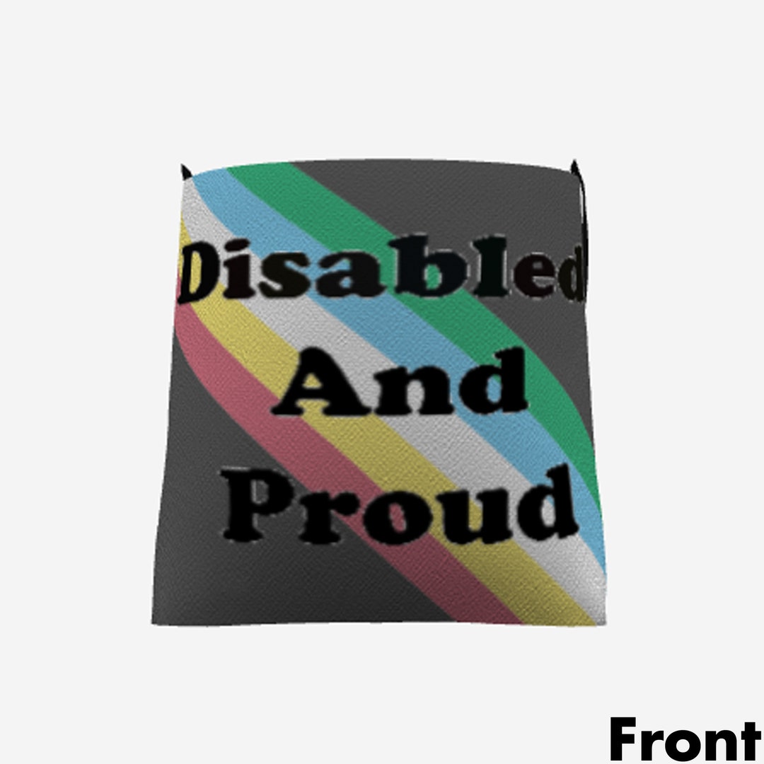 Disabled and Proud Disability Pride Flag Disability Friendly - Etsy