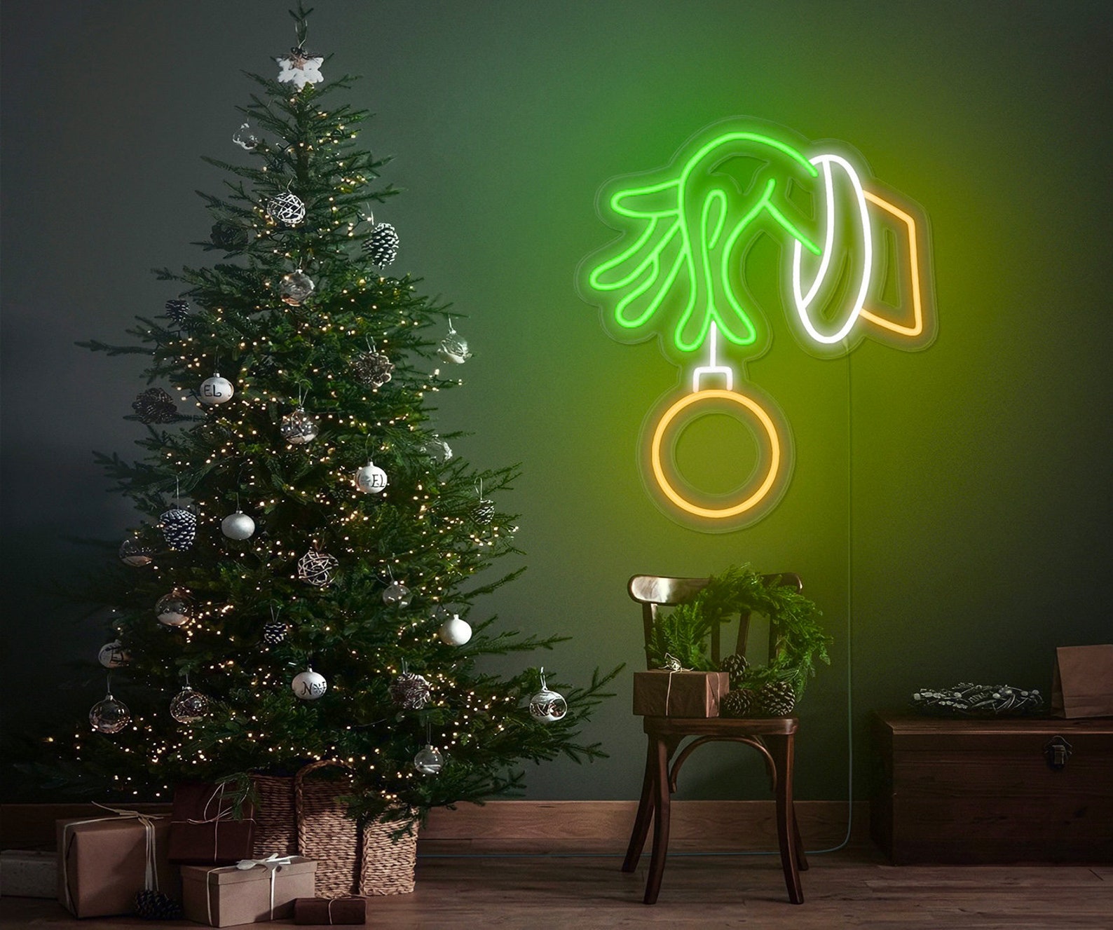 Merry Christmas Neon Sign Merry Christmas Neon Light - Etsy