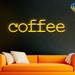 Coffee Bar Sign Neon Light, Coffee Neon Sign, Coffee Bar Decor Light up ...