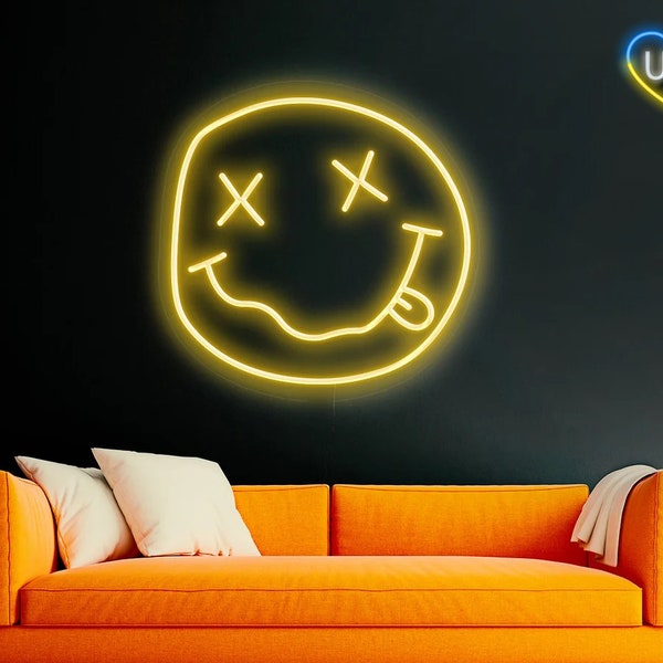 Yellow Smiley Face - Etsy