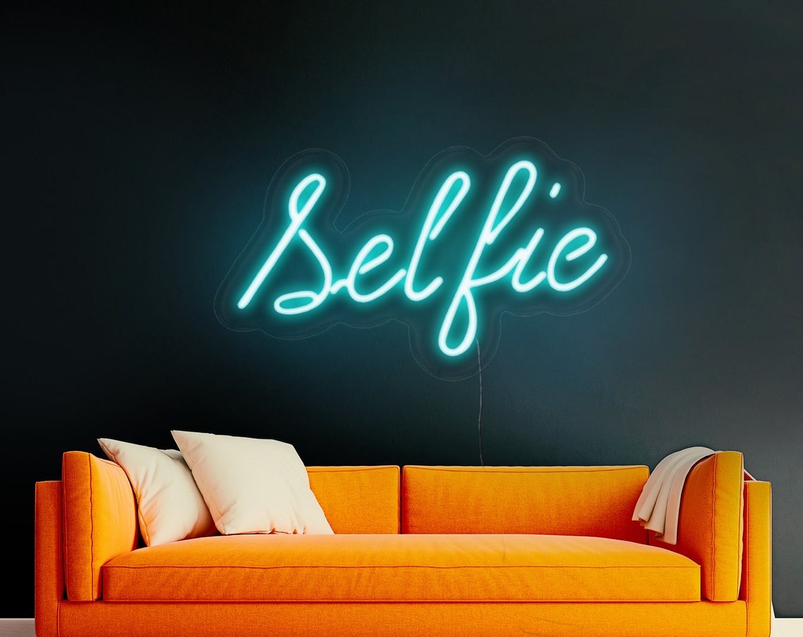 Selfie Neon Sign,instagram Neon Sign,neon Light Sign for Wall,teenager ...