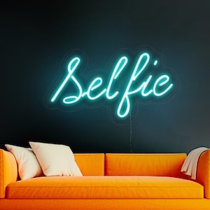 Selfie Neon Sign,instagram Neon Sign,neon Light Sign for Wall,teenager ...