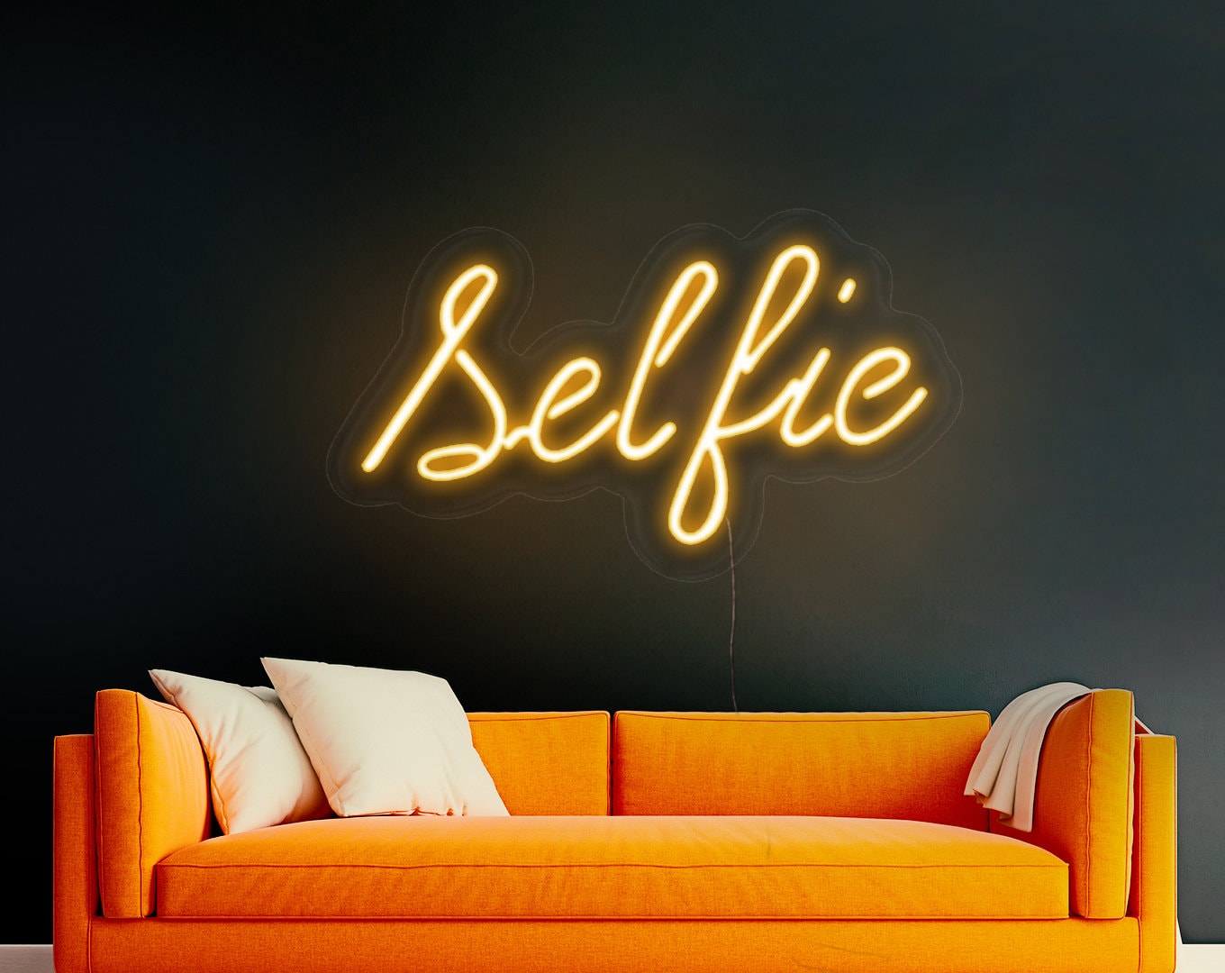 Selfie Neon Sign,instagram Neon Sign,neon Light Sign for Wall,teenager ...