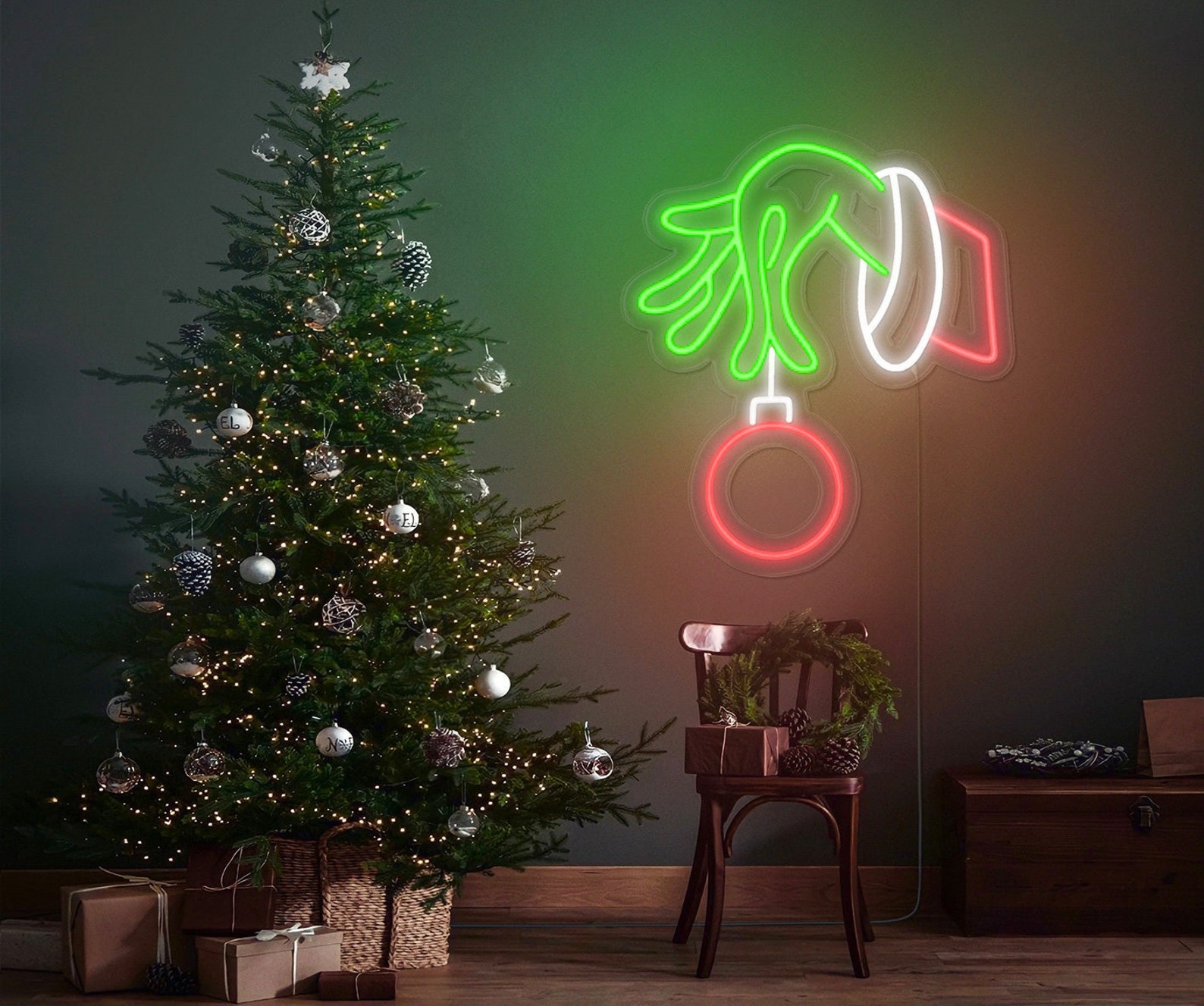 Merry Christmas Neon Sign Merry Christmas Neon Light - Etsy