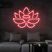 Lotus Led Light,customized Neon Sign,lotus Flower Neon Sign for Zen ...