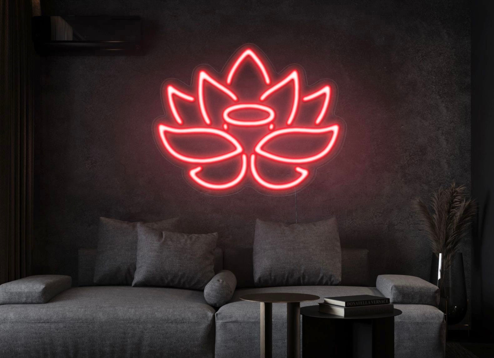 Lotus Led Light,customized Neon Sign,lotus Flower Neon Sign for Zen ...