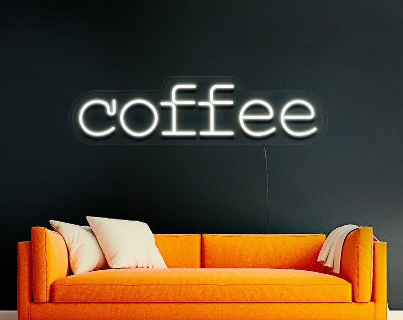 Coffee Bar Sign Neon Light, Coffee Neon Sign, Coffee Bar Decor Light up ...