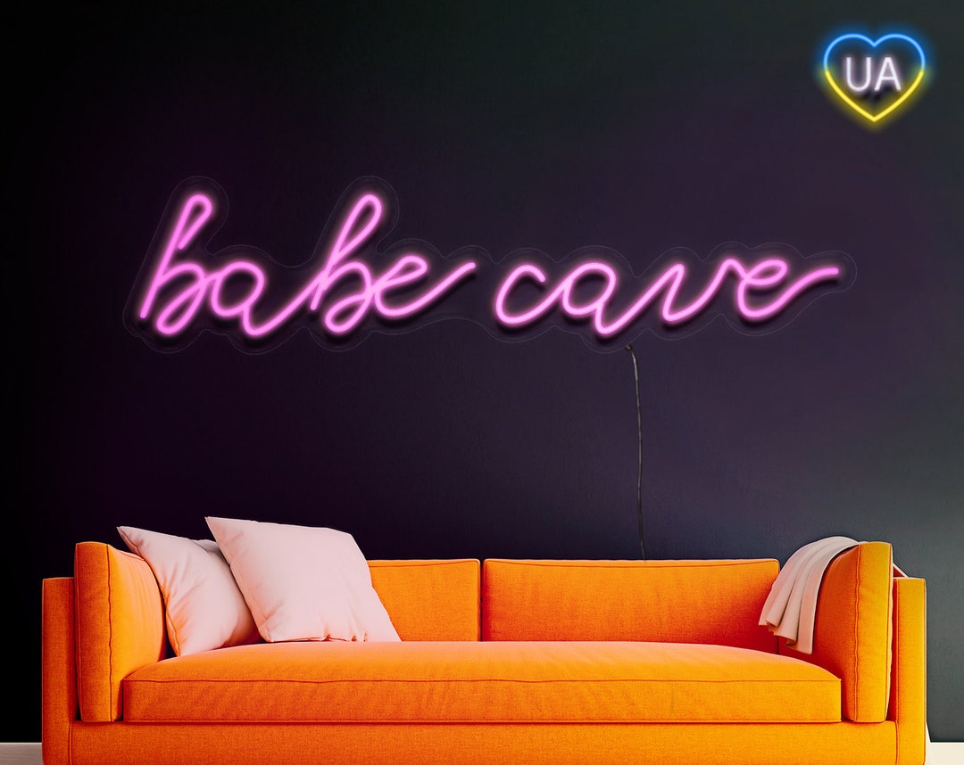 Babe Cave Neon Sign,babe Cave Led Light Sign,neon Sign Light for ...