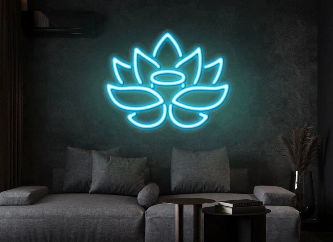 Lotus Led Light,customized Neon Sign,lotus Flower Neon Sign for Zen ...