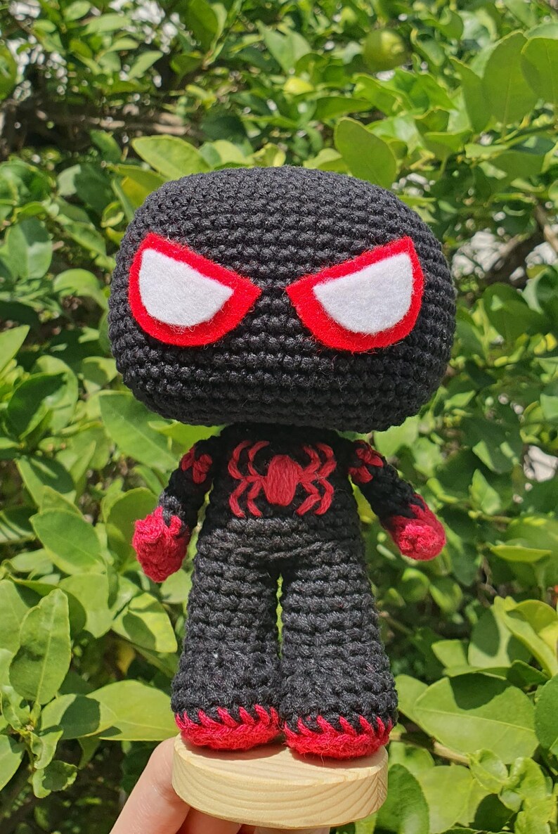 Spider-man Miles Morales Crochet Pattern PDF (spanish) - Etsy