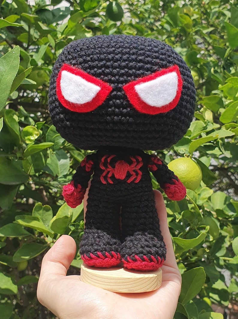 Spiderman Miles Morales Crochet Pattern PDF (english) - Etsy