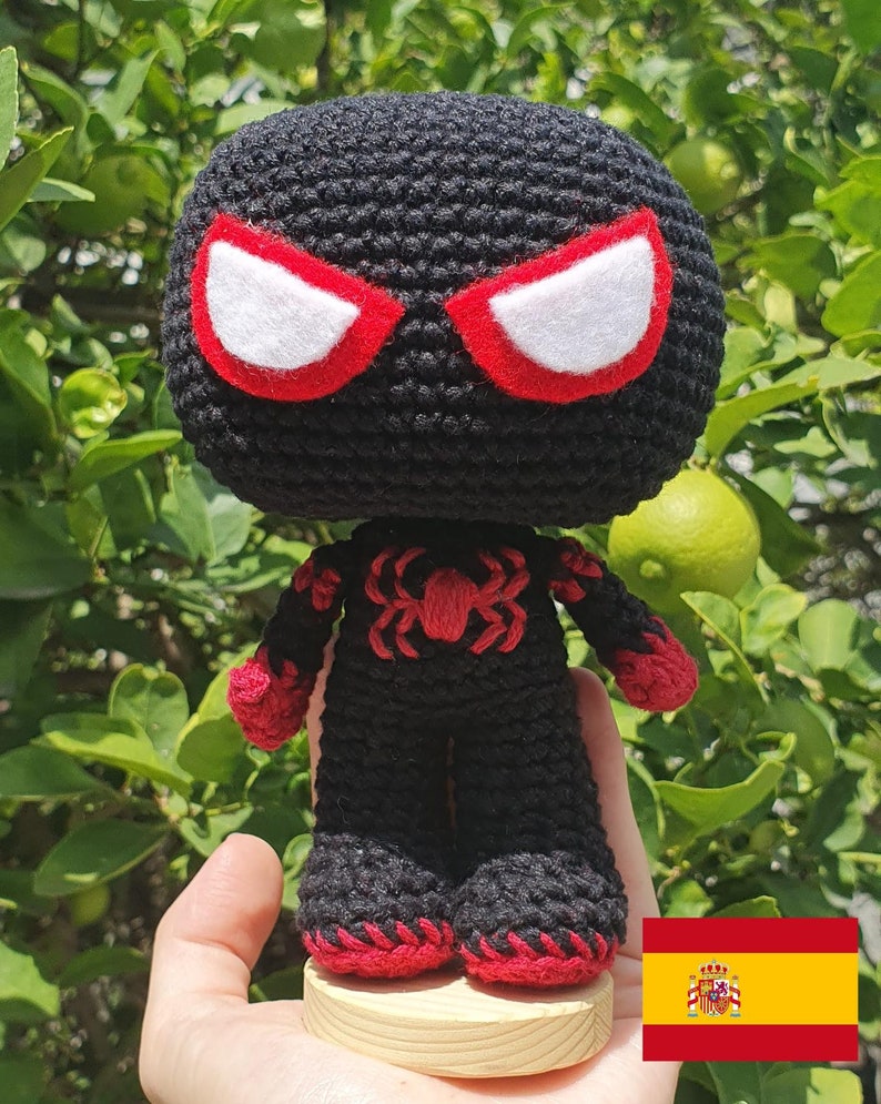 Spider-man Miles Morales Crochet Pattern PDF (spanish) - Etsy