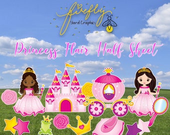 Princess Yard Cards - Etsy