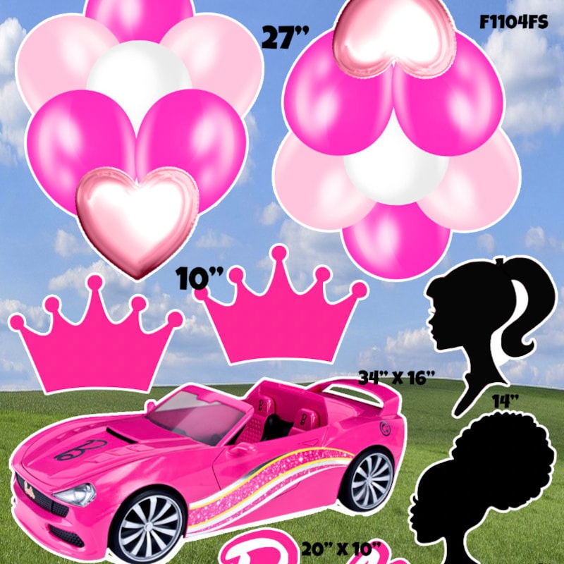 Barbie Banner - Etsy