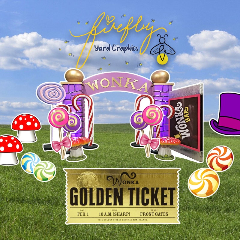 Willy Wonkas Factory Signs - Etsy