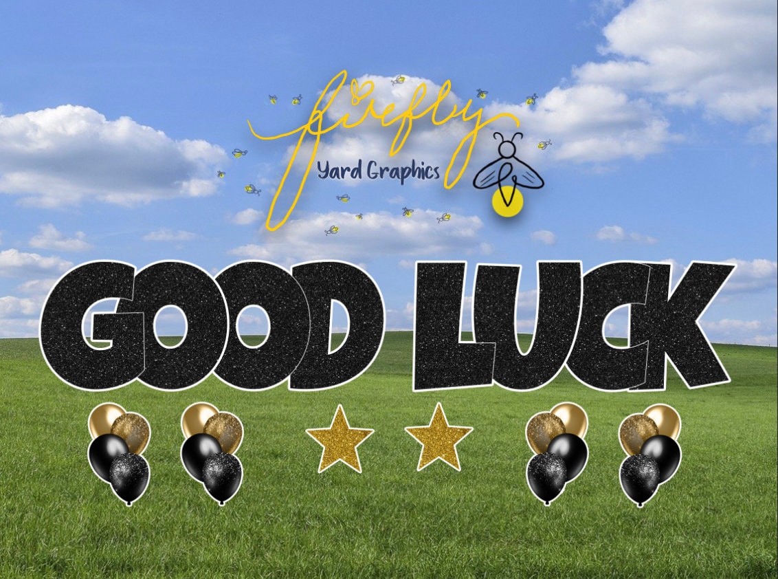 Good Luck Banner Printable