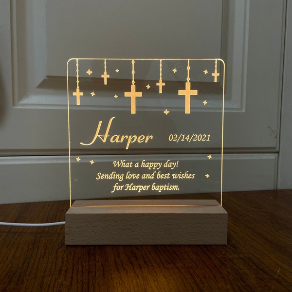 Catholic Night Light - Etsy